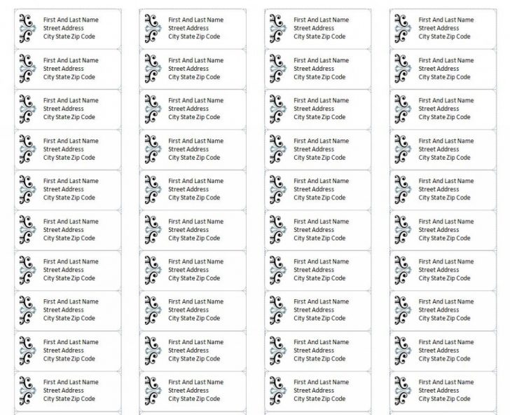 Compatible With Avery Label Template 5195 Free Printable Address 