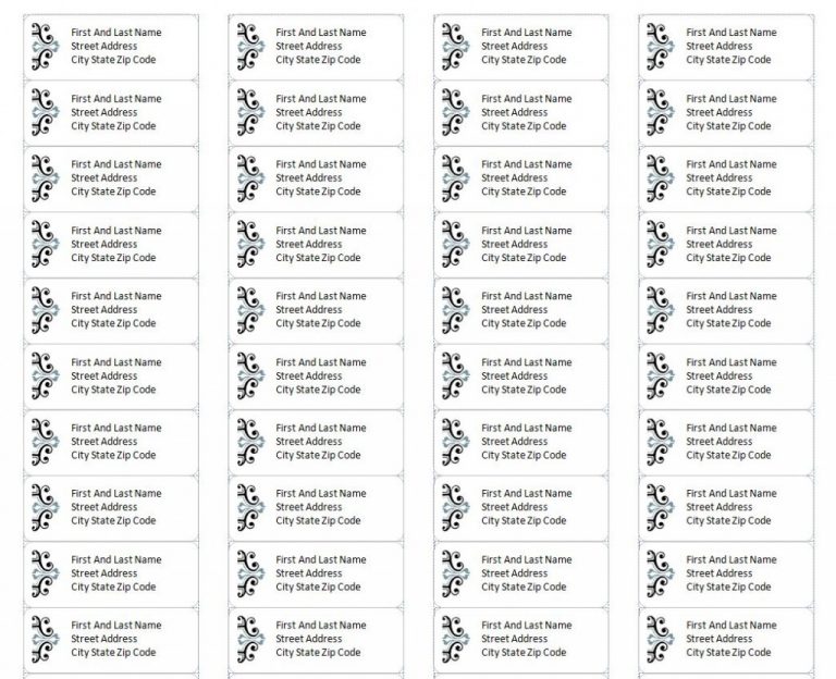 Compatible With Avery Label Template 5195 Free Printable Address Label Templates Free Printable