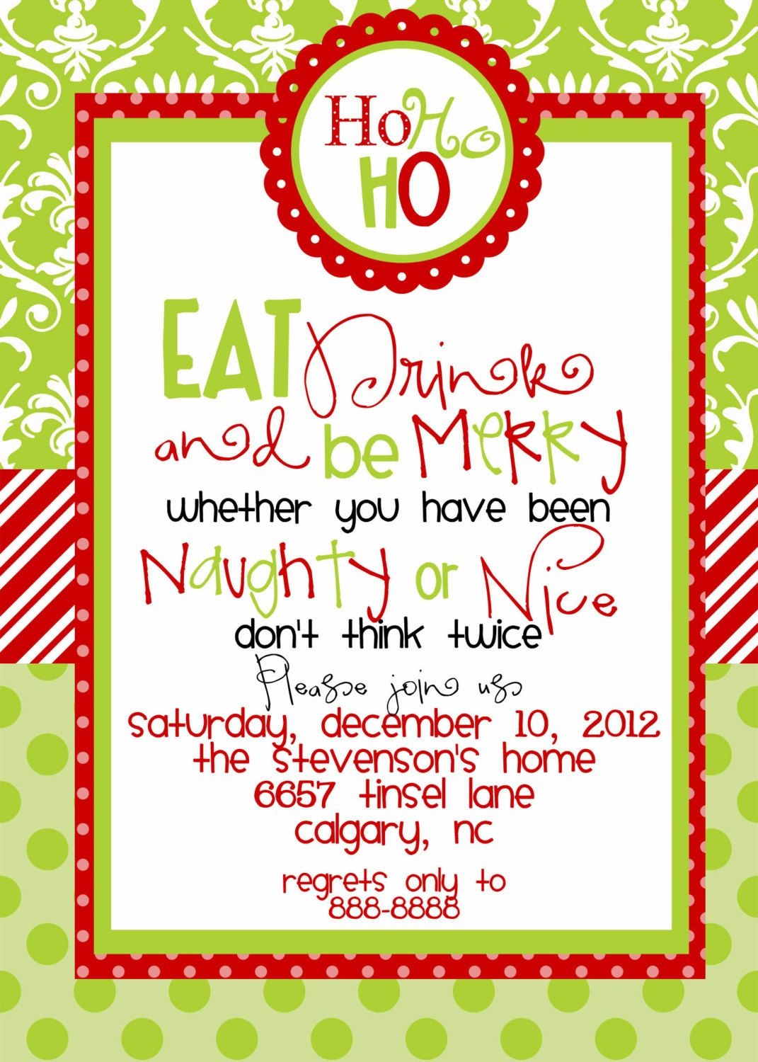 Polar Express Party Invitation Christmas Polar Express Christmas 
