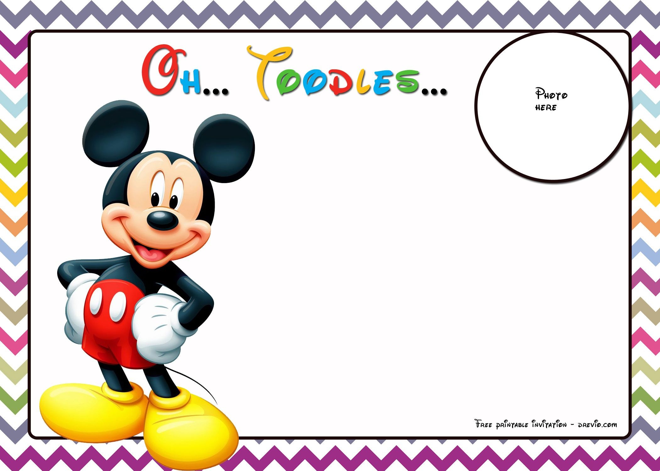 Free Mickey Mouse Printable Templates Free Printable
