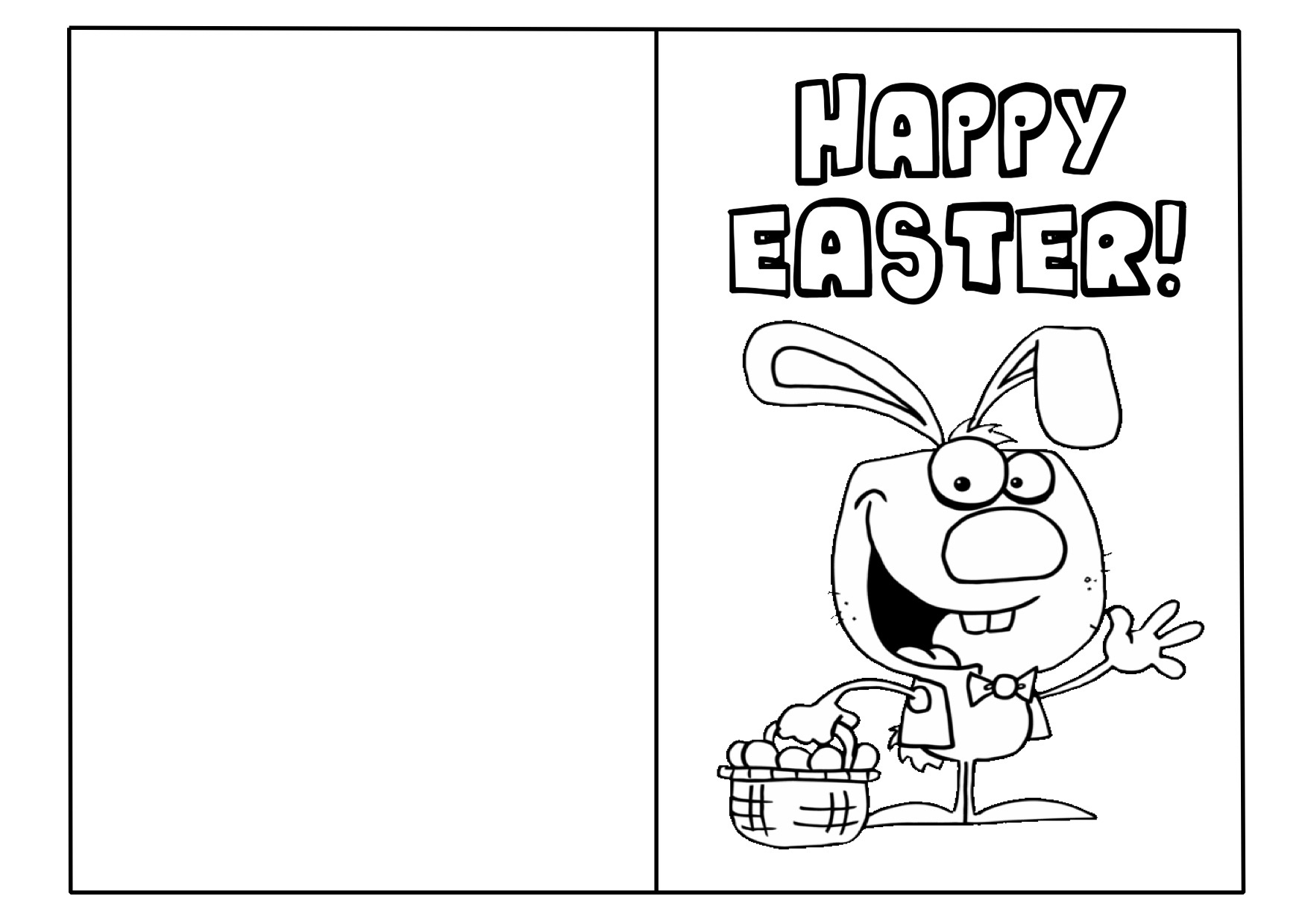 Free Printable Easter Cards To Color Printable Word Searches
