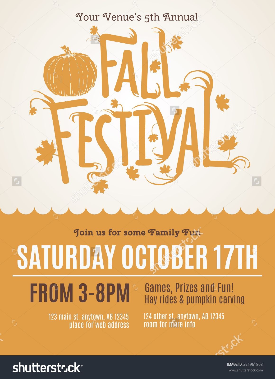 Free Printable Fall Festival Invitations Printable Templates
