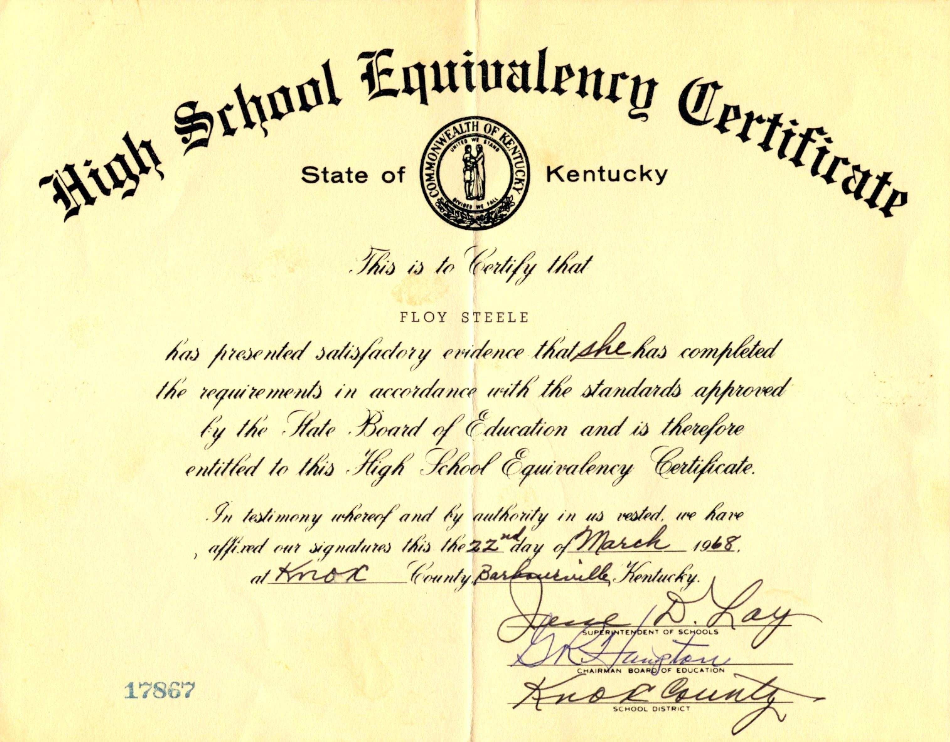 Printable Fake Ged Certificate For Free Clean Ged Diploma Template