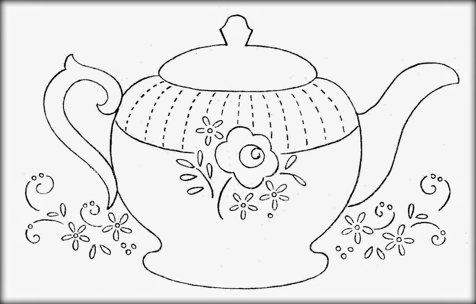 Tea Cup Template Free Printable Shabby Chic Teapot Free Printable 