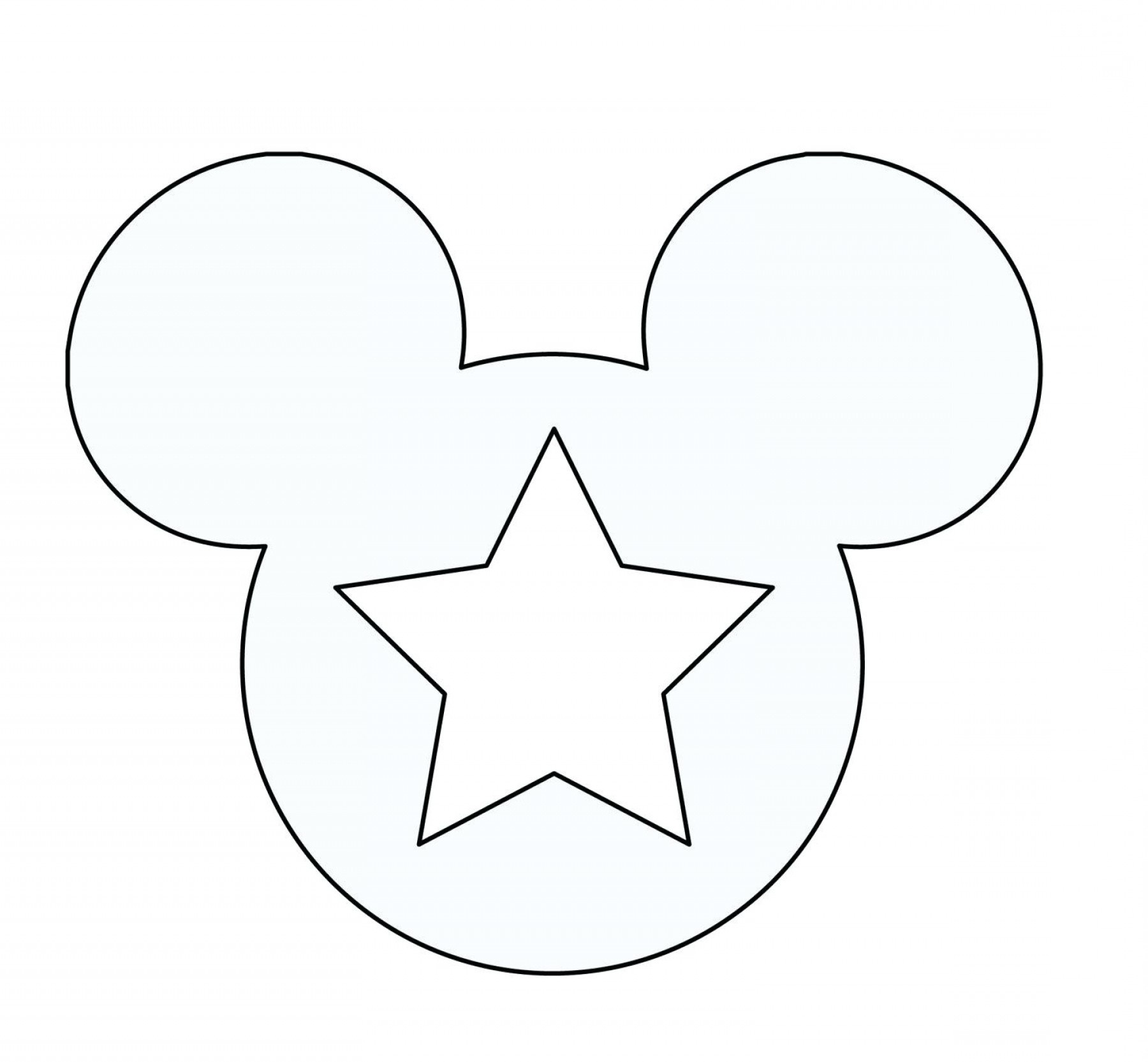 Minnie Mouse Ears Template Printable Printable Templates