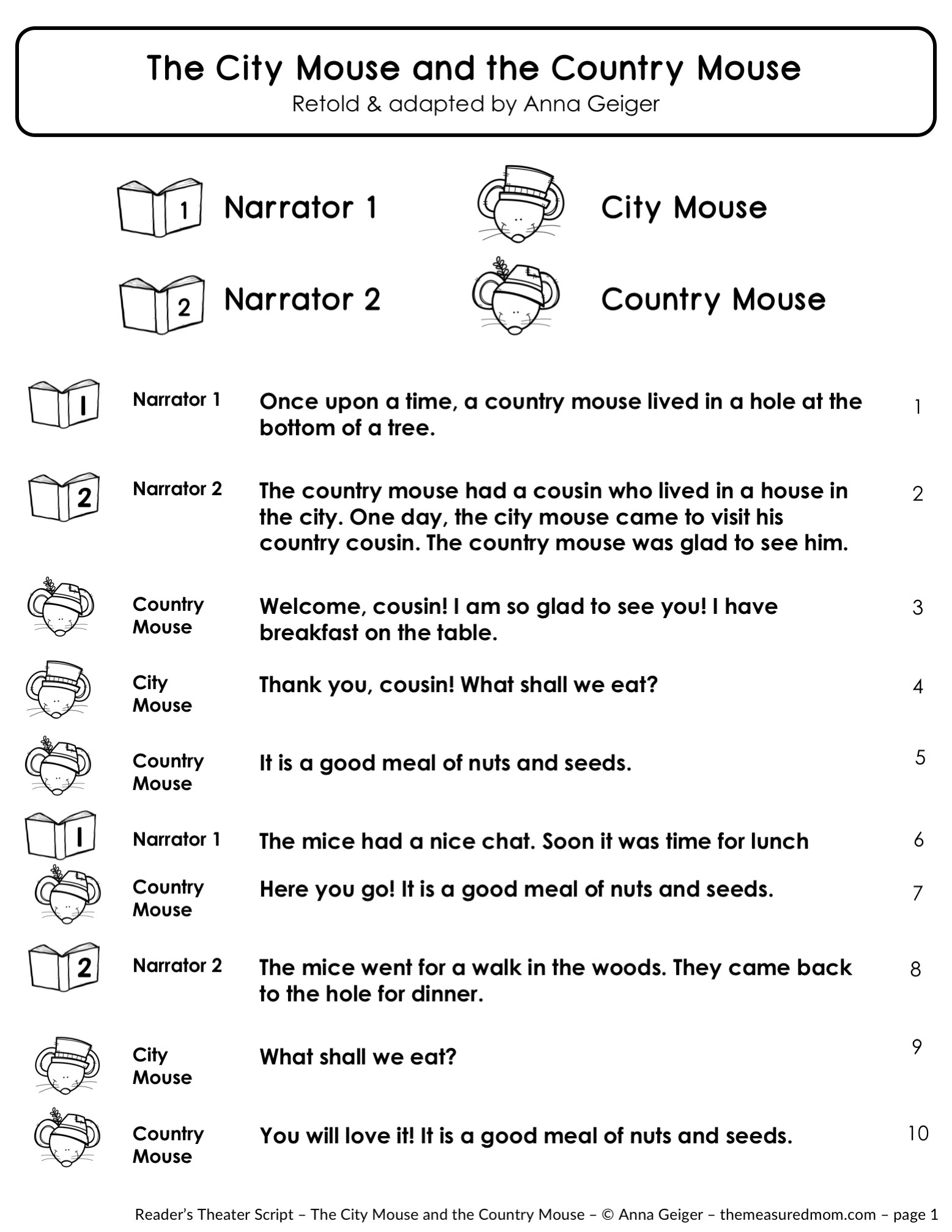 Reader s Theater Katy Grows Up Part 1 Grades 3 4 Download This 