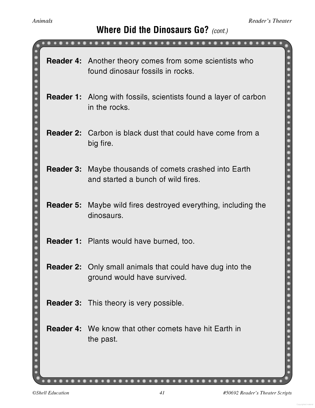 Free Readers Theater Scripts Poems That Provide Fast Funny Free 