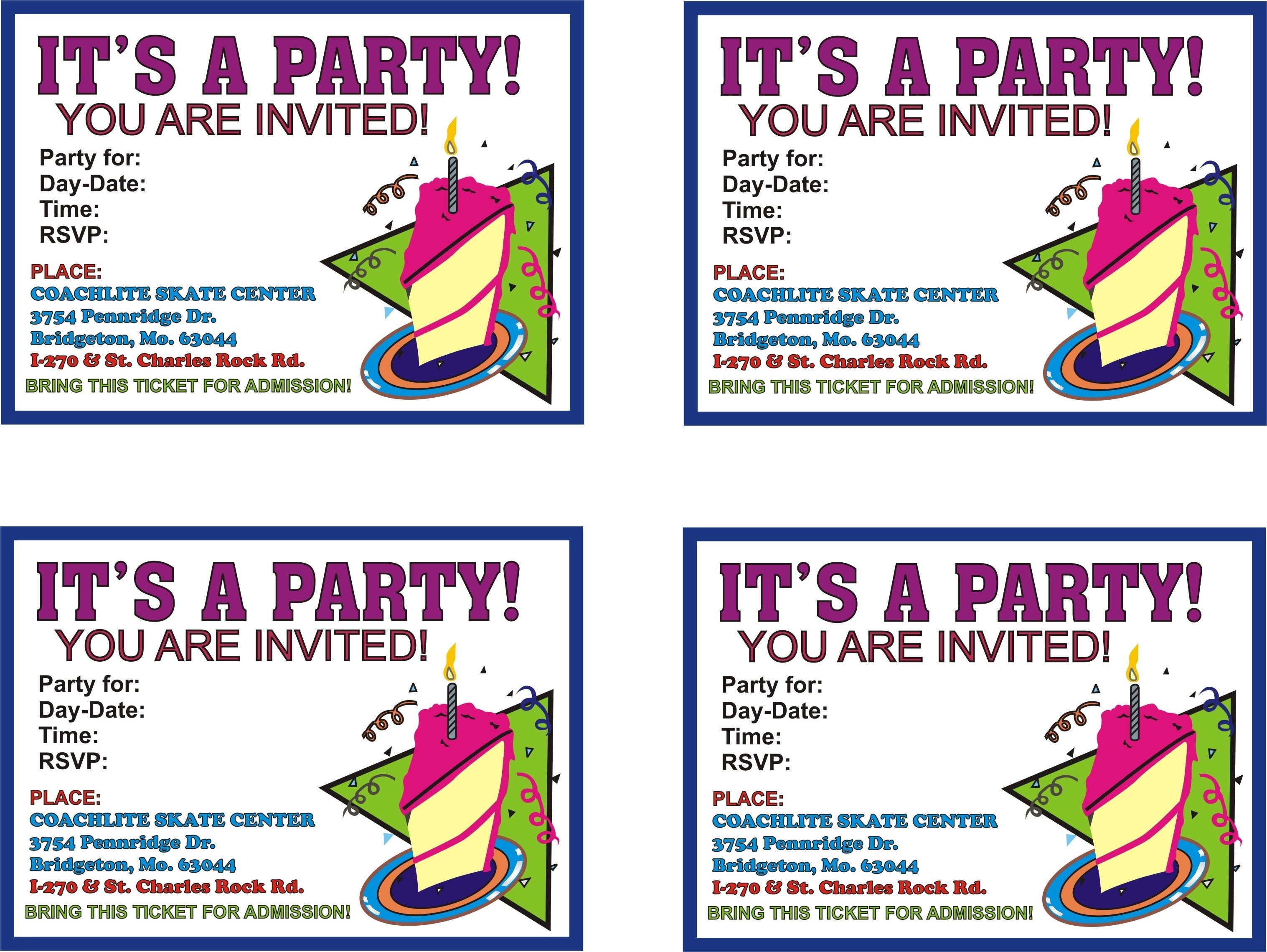 Create Free Printable Invitations Templates Printable Download