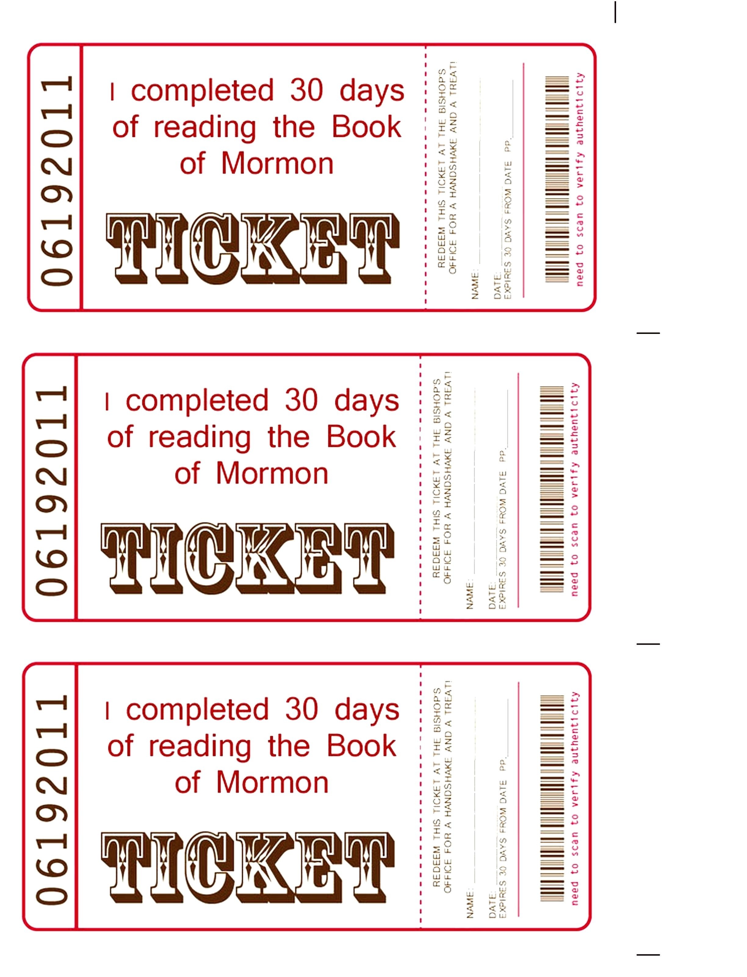 Free Printable Raffle Tickets Printable Free Templates Download