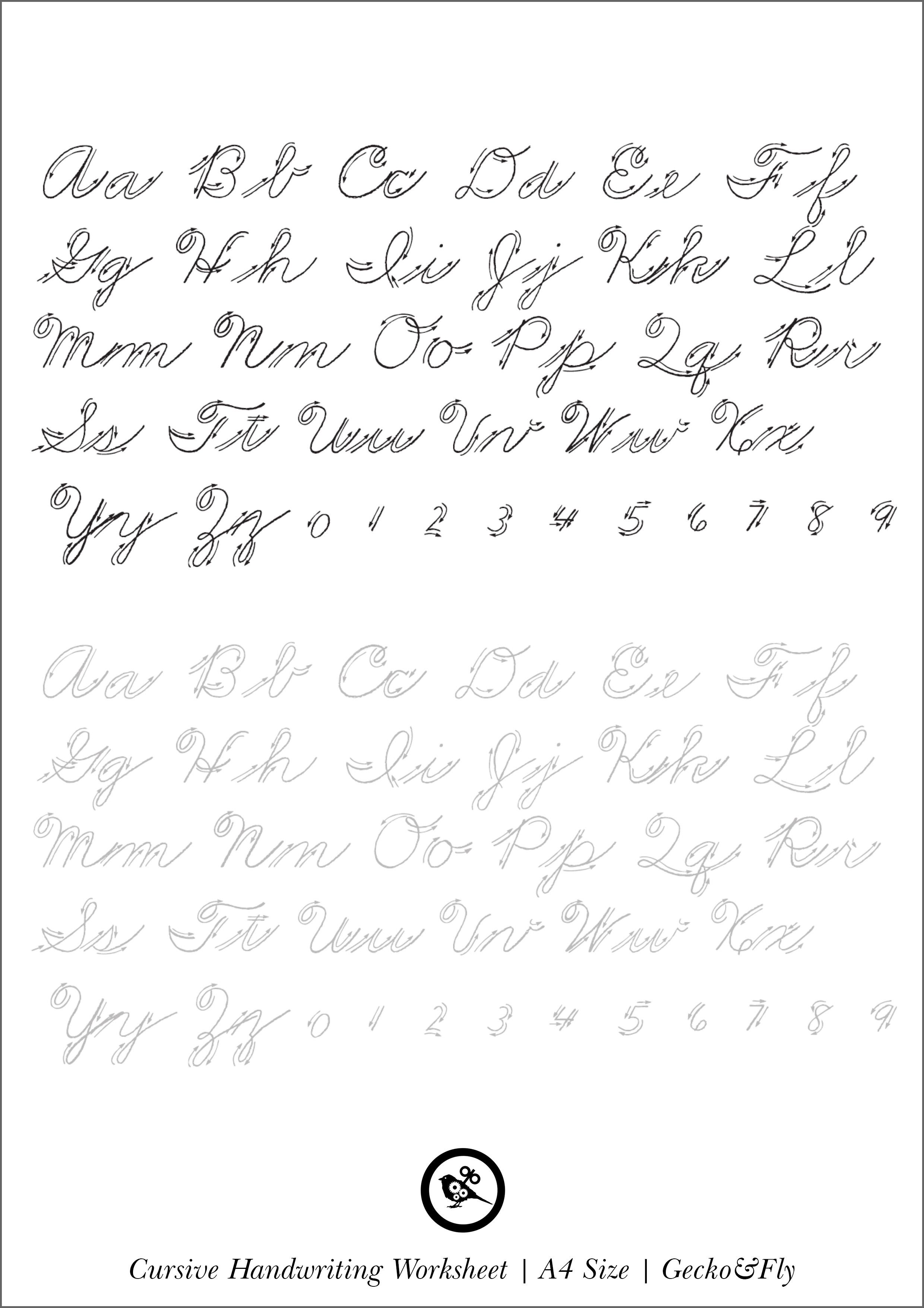 Pindana Szymanski On Cursive Cursive Writing Worksheets Free 