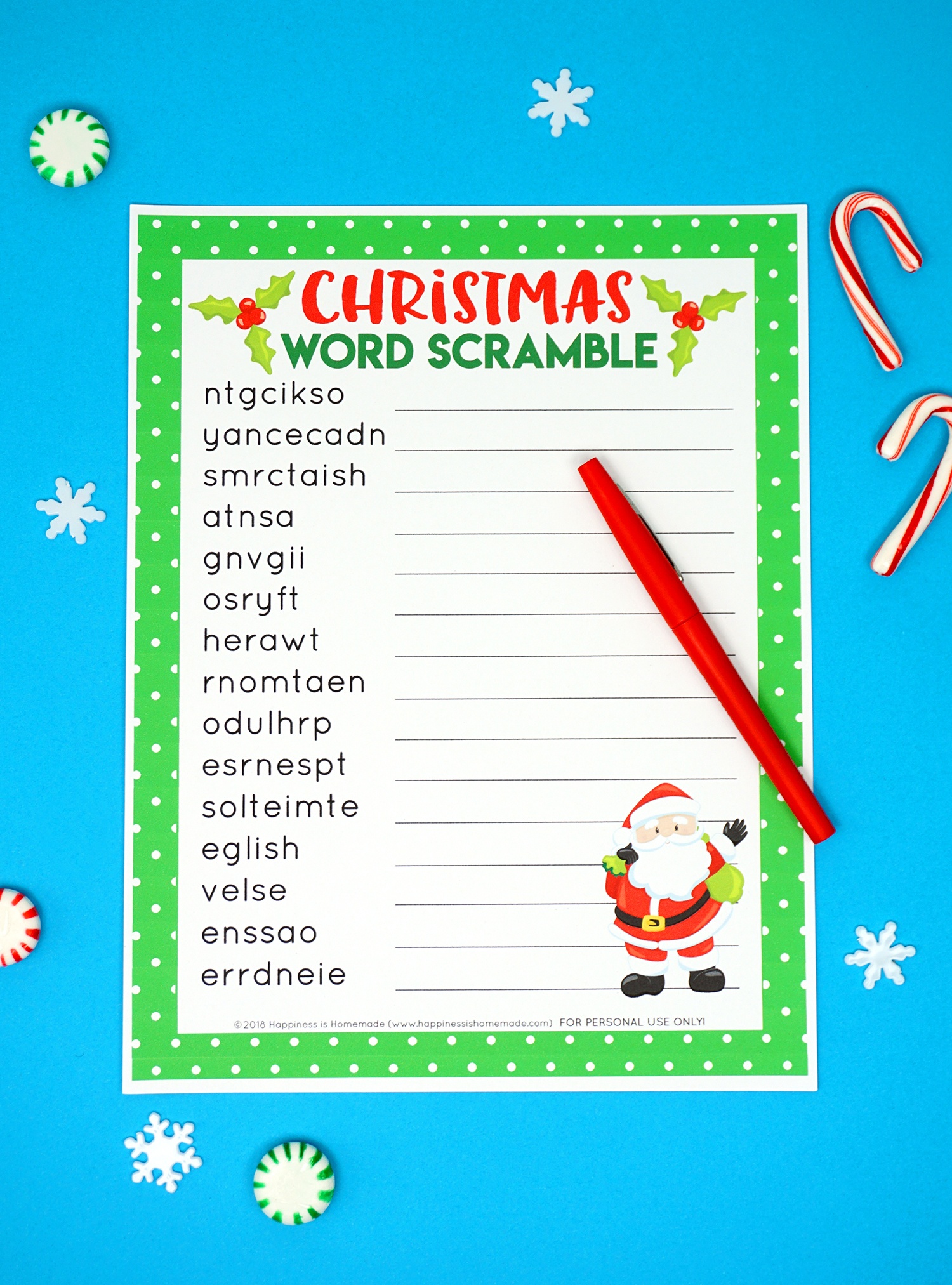 Printable Word Unscramble Printable World Holiday