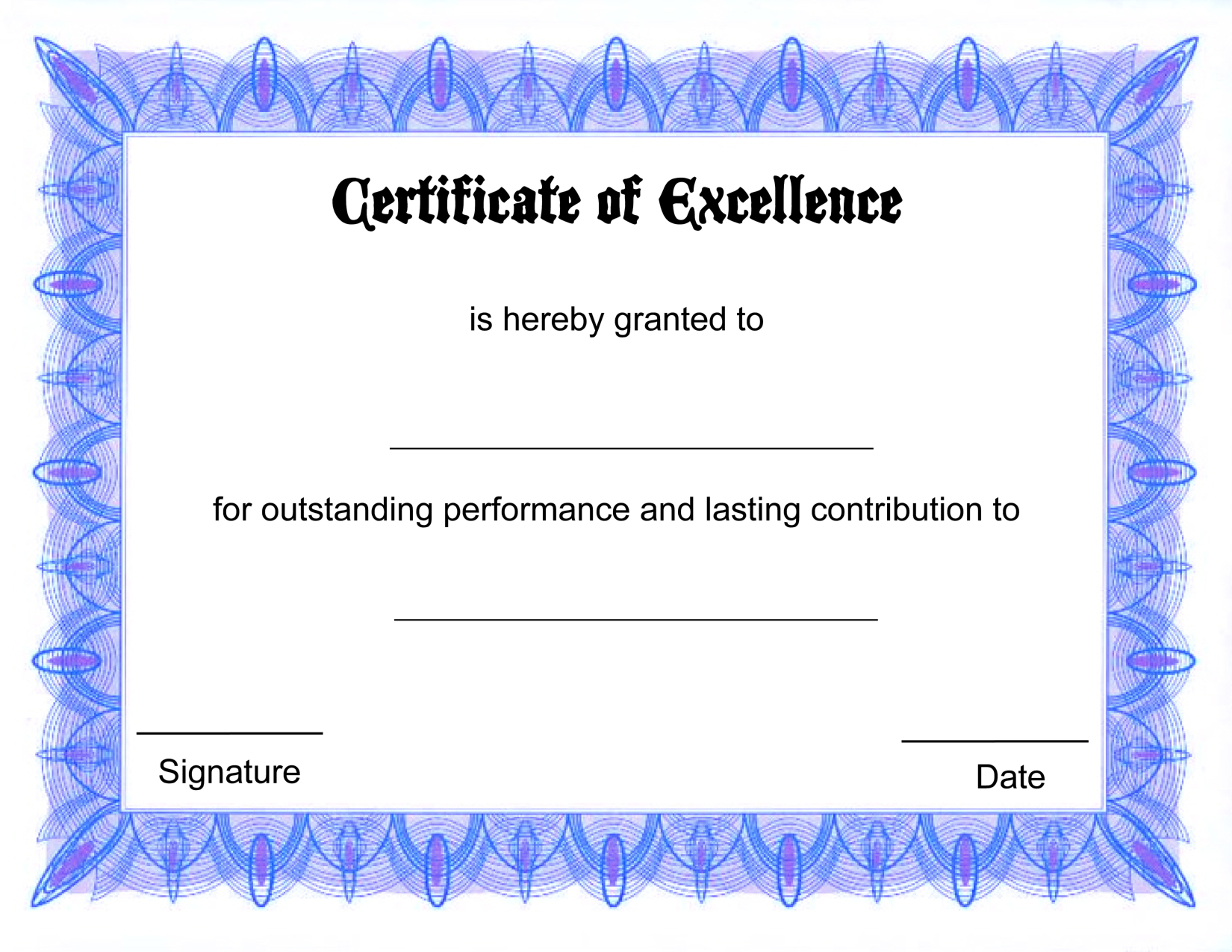 40 Fantastic Certificate Of Completion Templates Word Powerpoint 