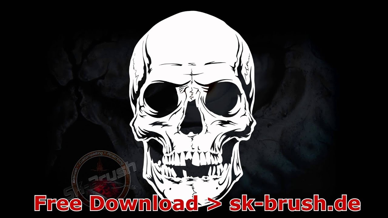 Skulls Airbrushing Free Skull Airbrushing Stencils Free Free 