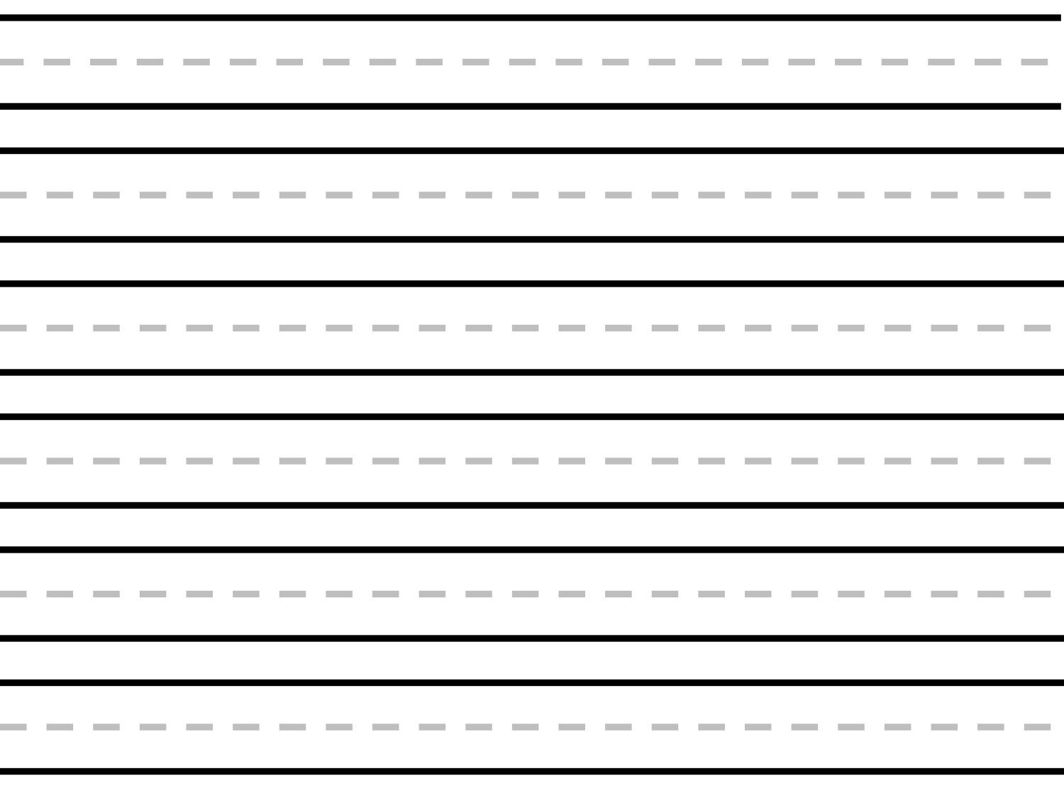 Free Printable Kindergarten Lined Paper Template Free Manuscript 