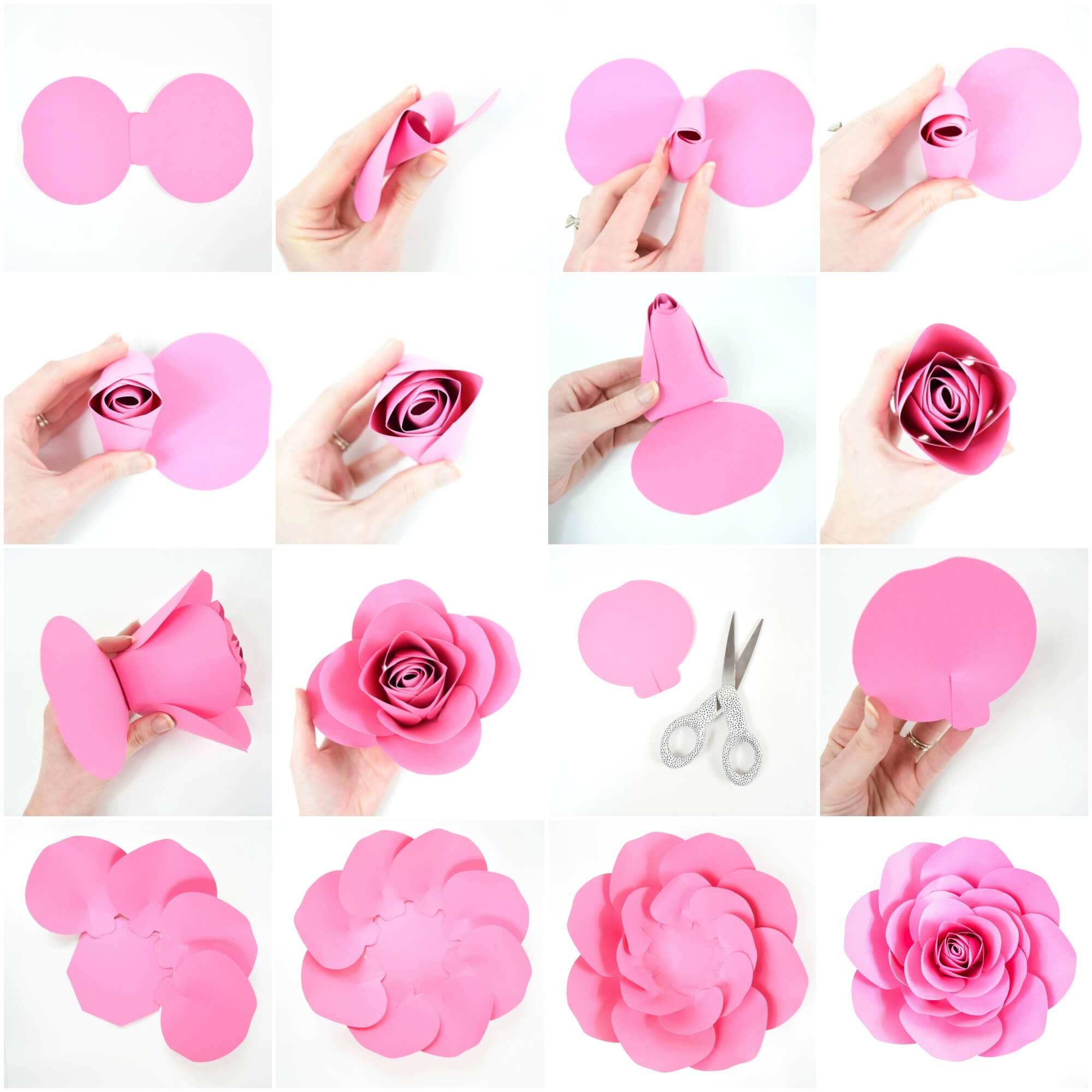 Free Printable Paper Flower Templates Free Printable
