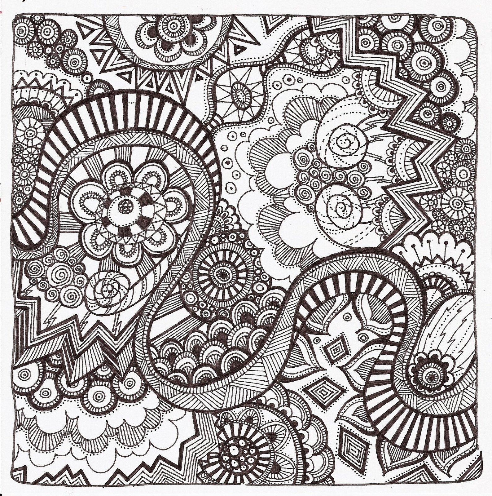 Zentangle Templates