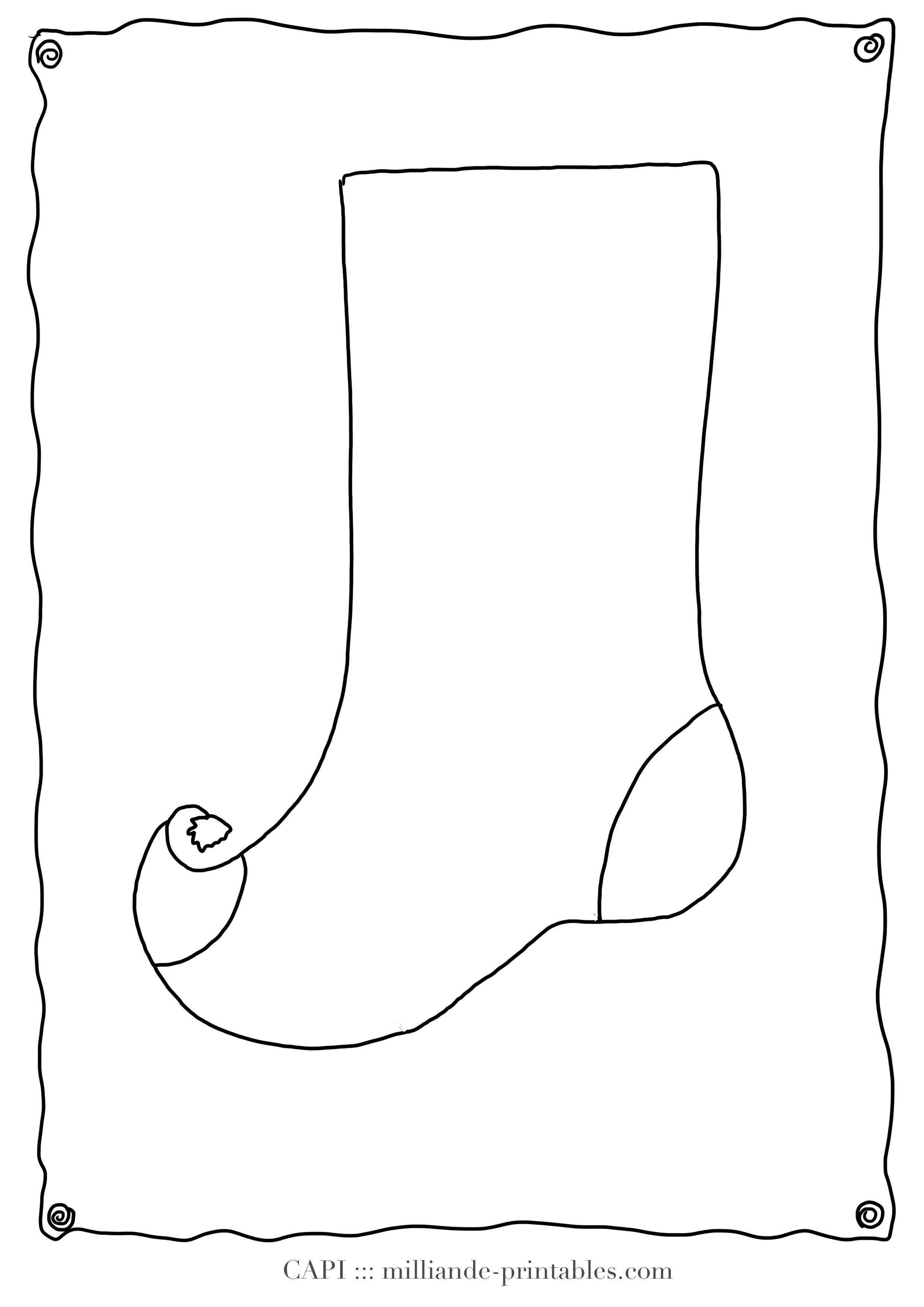 Free Printable Stocking Template Christmas Stocking Template 