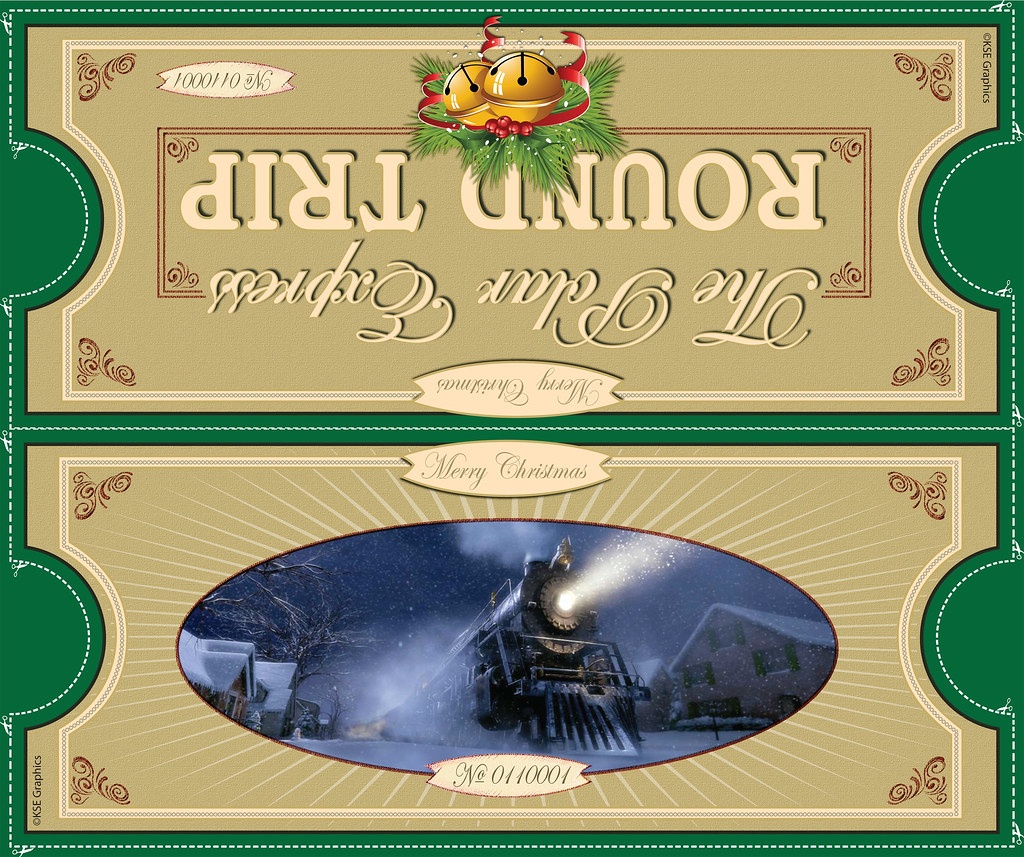 Free Polar Express Printable Tickets Free Printable