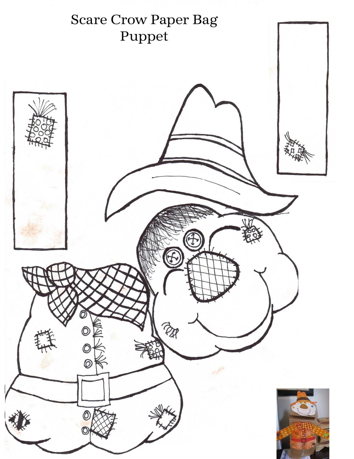 Scarecrow Templates Printable