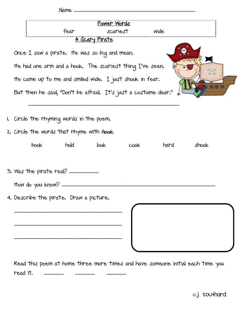 Free Printable Reading Games For 2Nd Graders Free Printable