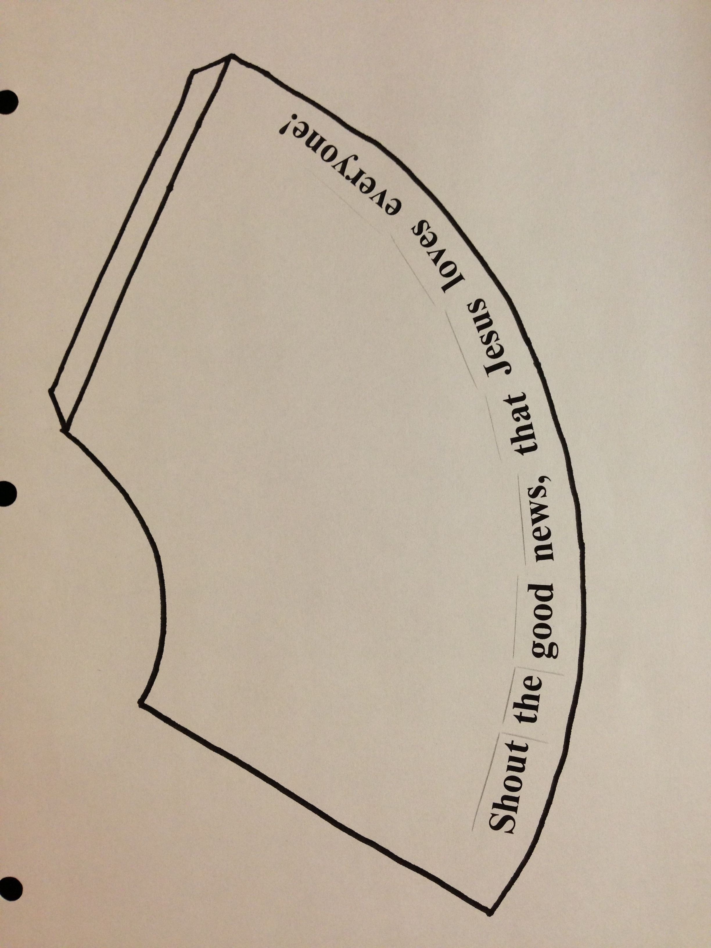 Megaphone Cut Out Template Pages 1 7 Text Version Fliphtml5 