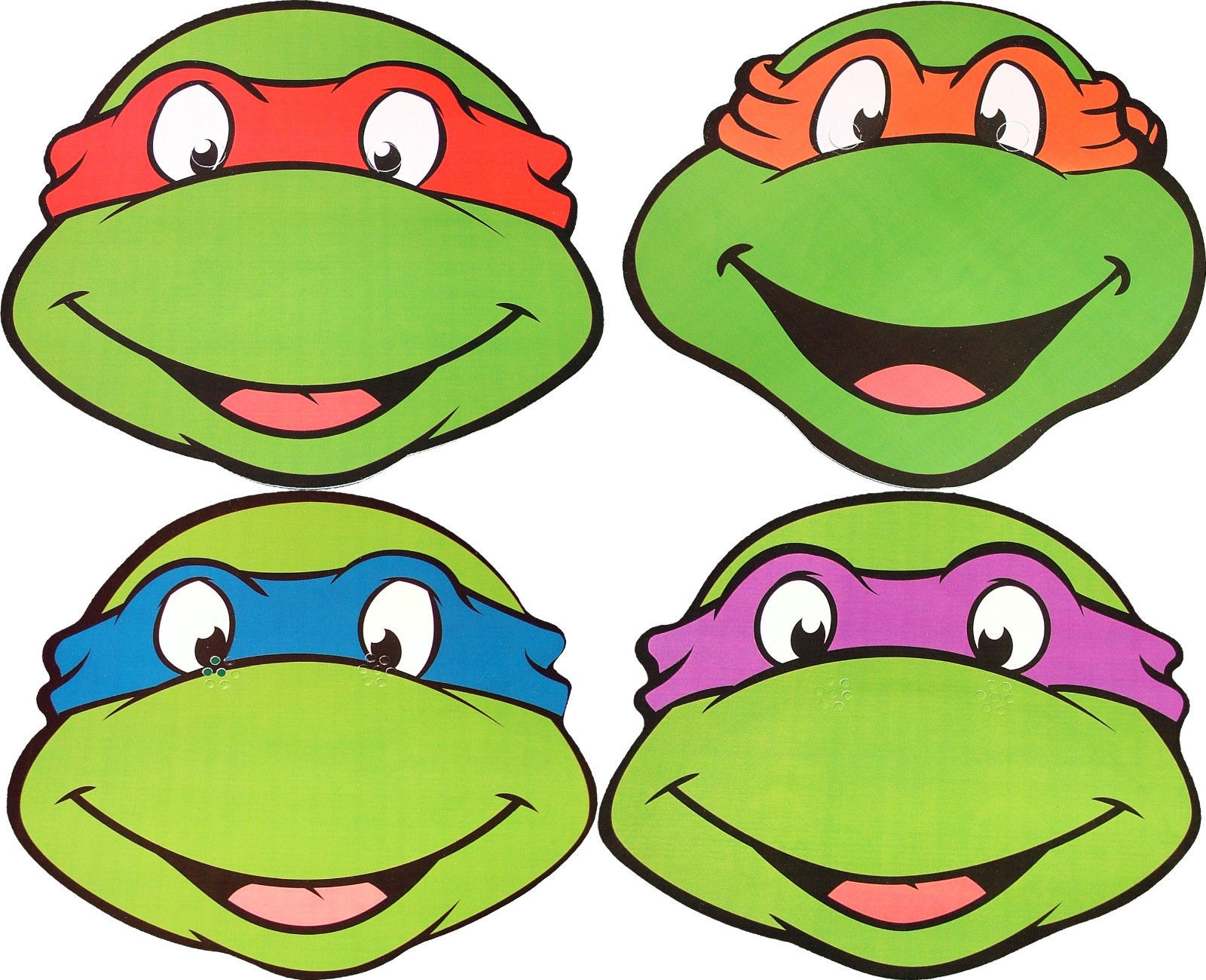 Teenage Mutant Ninja Turtles Free Printable Mask Free Printable