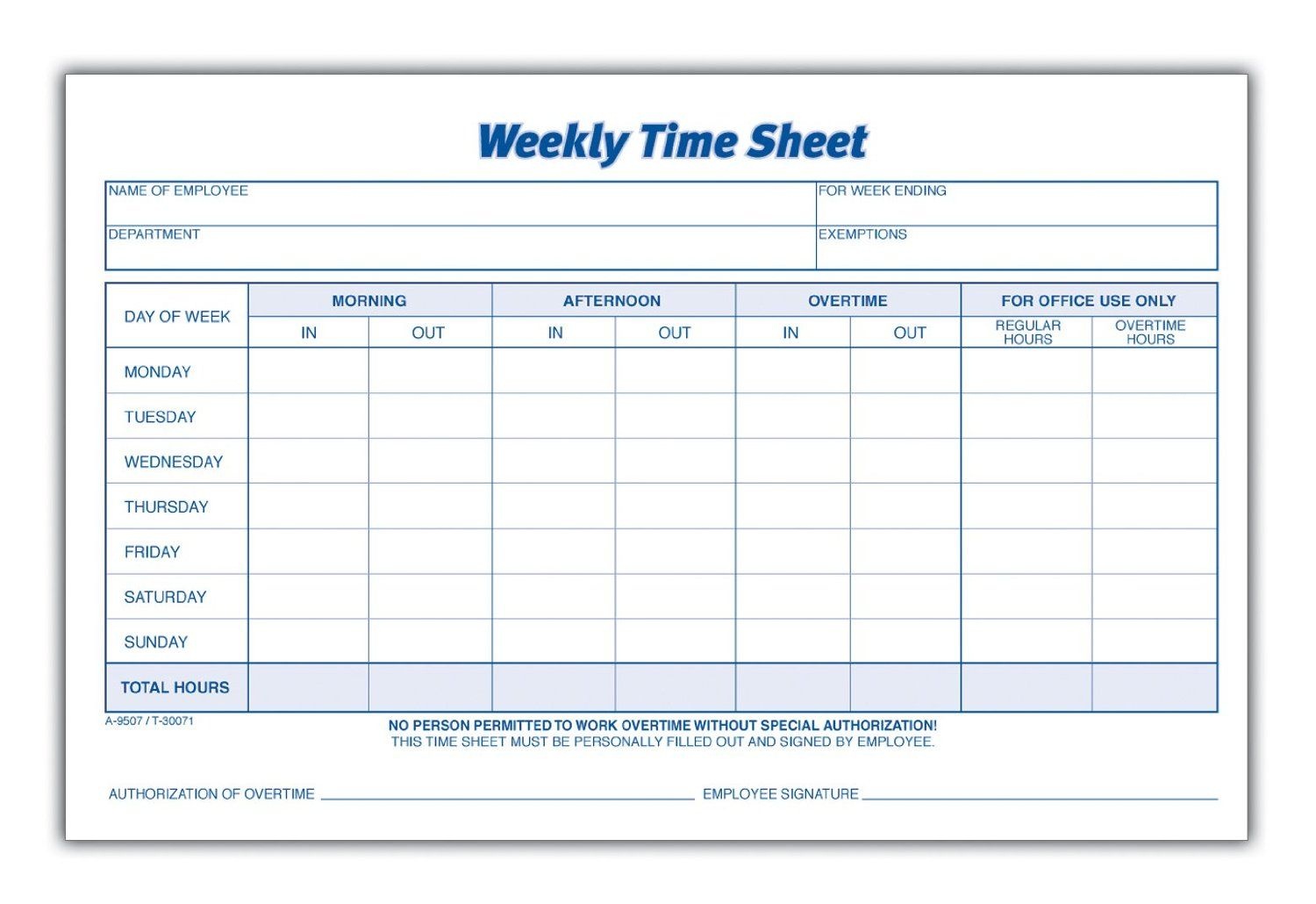 Download Weekly Timesheet Template Excel Pdf Rtf Word Free 